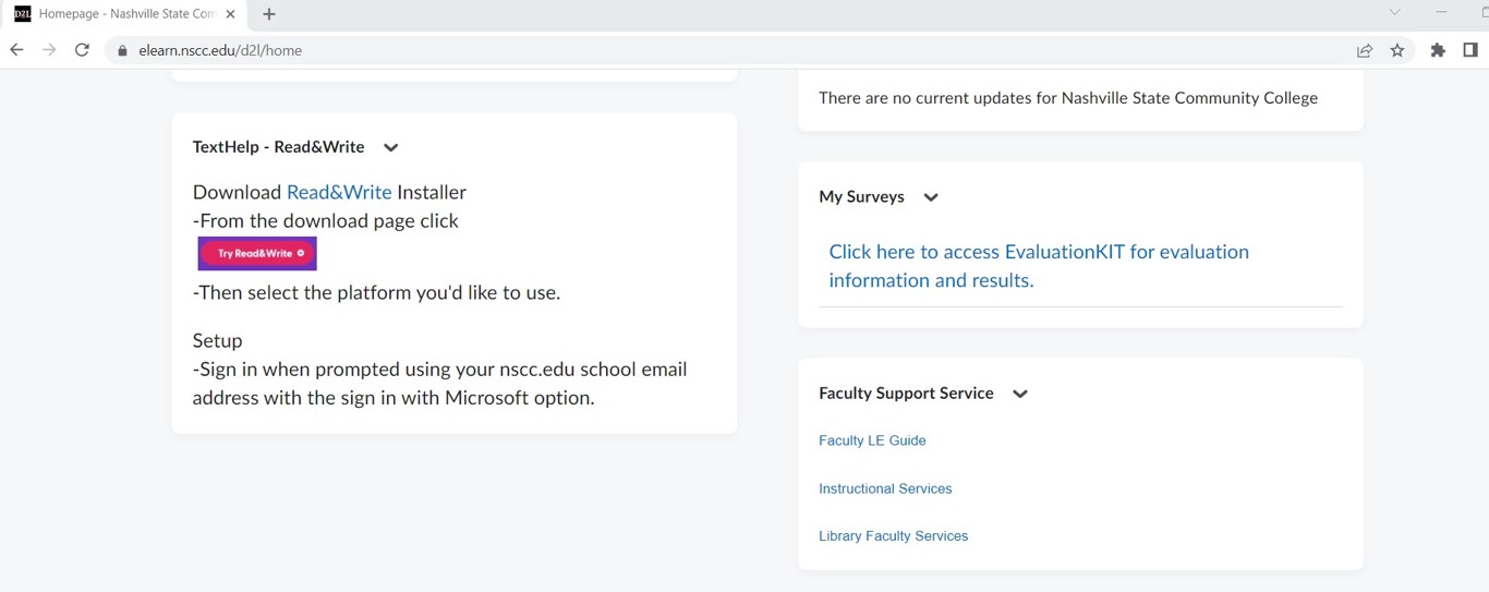 Accessing Watermark Survey Results – The Teaching Center at Nashville ...